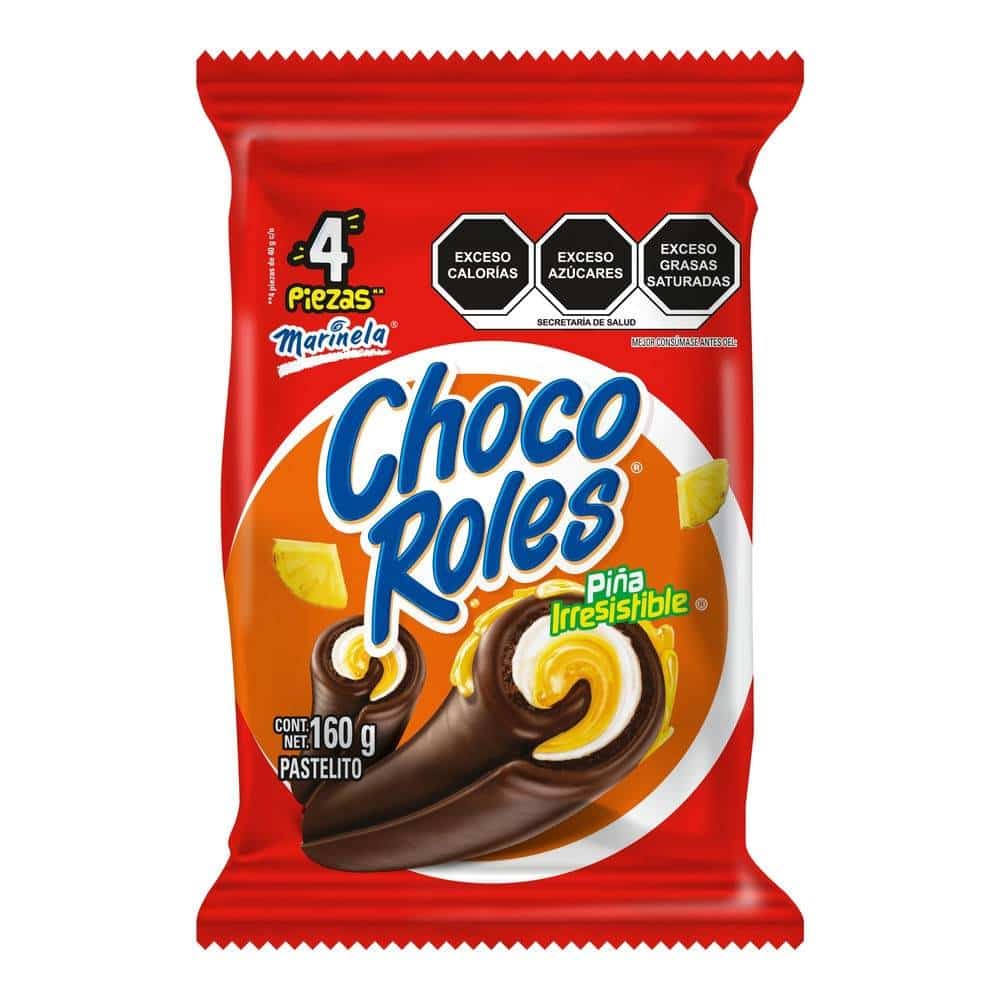 Precios Choco Roles Marinela Piña 160 grs - Compara y Ahorra - SuCom