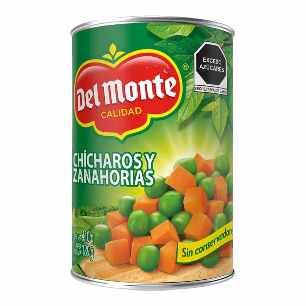 Precios Chícharos y Zanahorias Del Monte 410 grs - Compara y Ahorra - SuCom