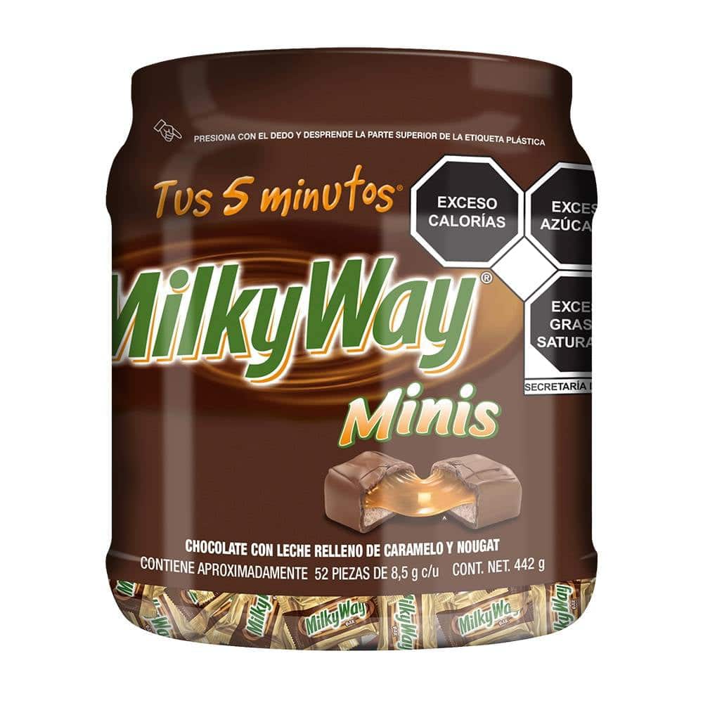 Precios Chocolate con leche Milky Way minis rellenos de caramelo y ...