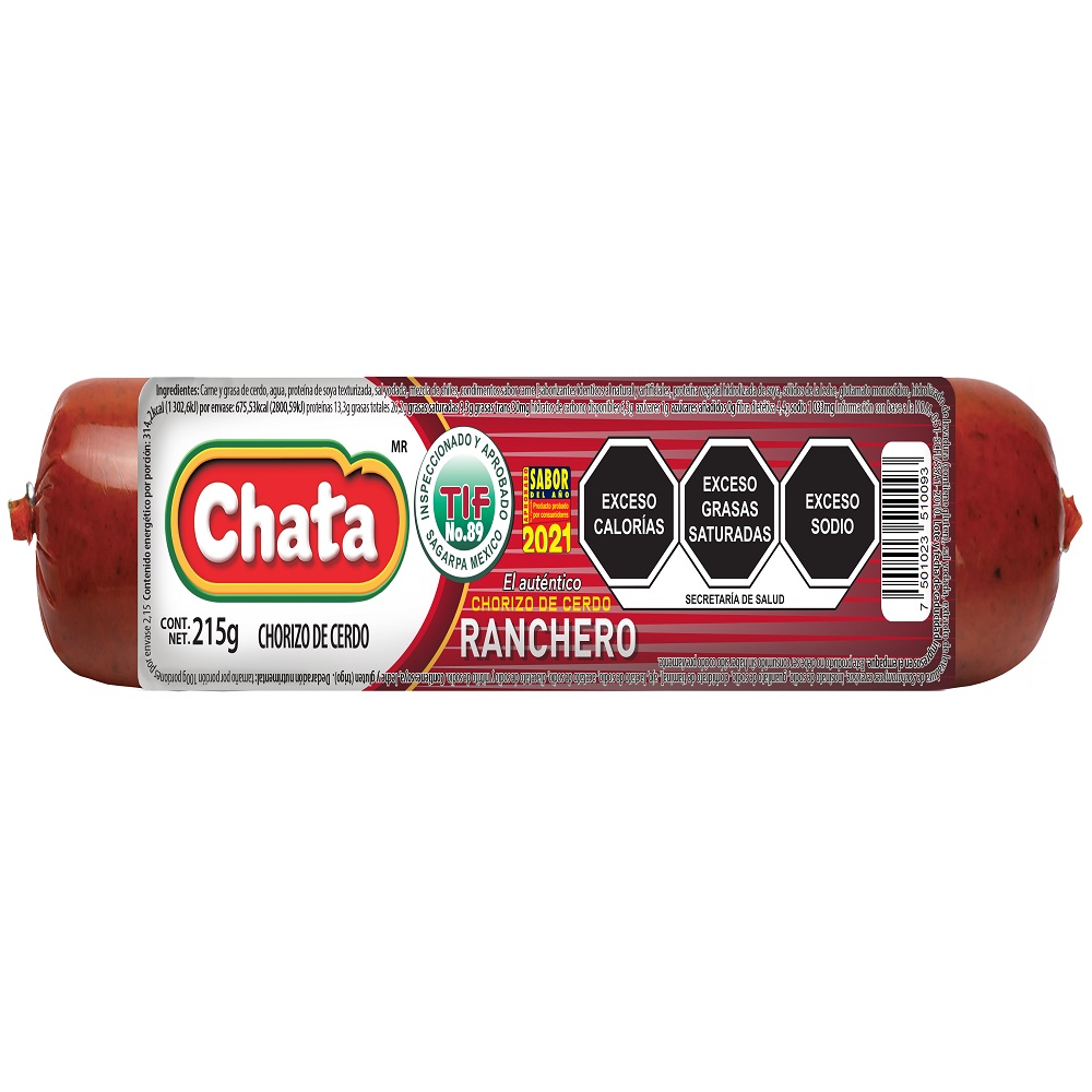 Precios Chorizo Ranchero Chata 215 grs - Compara y Ahorra - SuCom