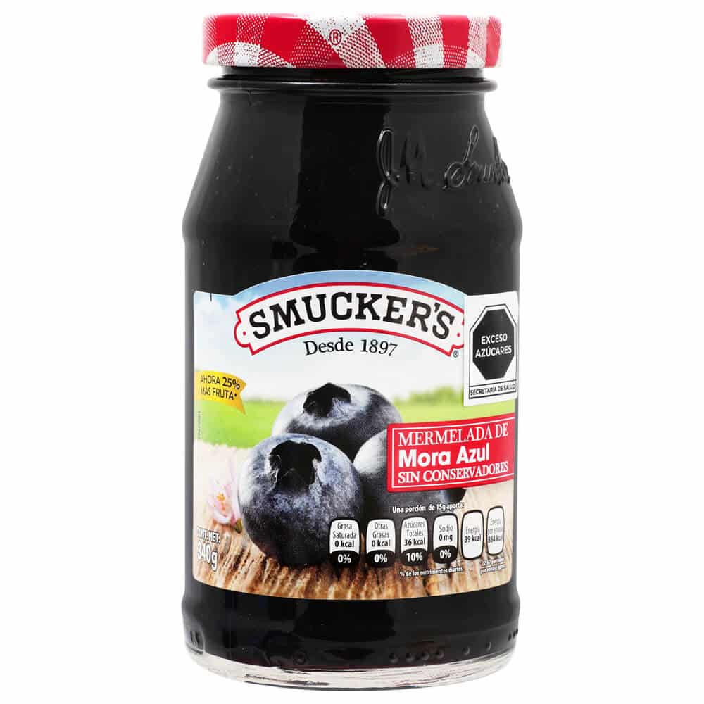 Precios Mermelada De Mora Azul Smuckers 340 grs - Compara y Ahorra - SuCom
