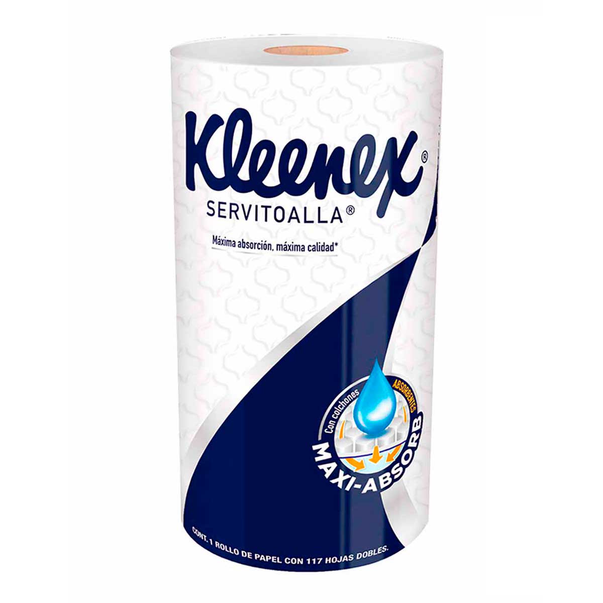 Precios Toallas de Papel Kleenex Maxi Absorb 1 Rollo con 117 Hojas - Compara y Ahorra - SuCom