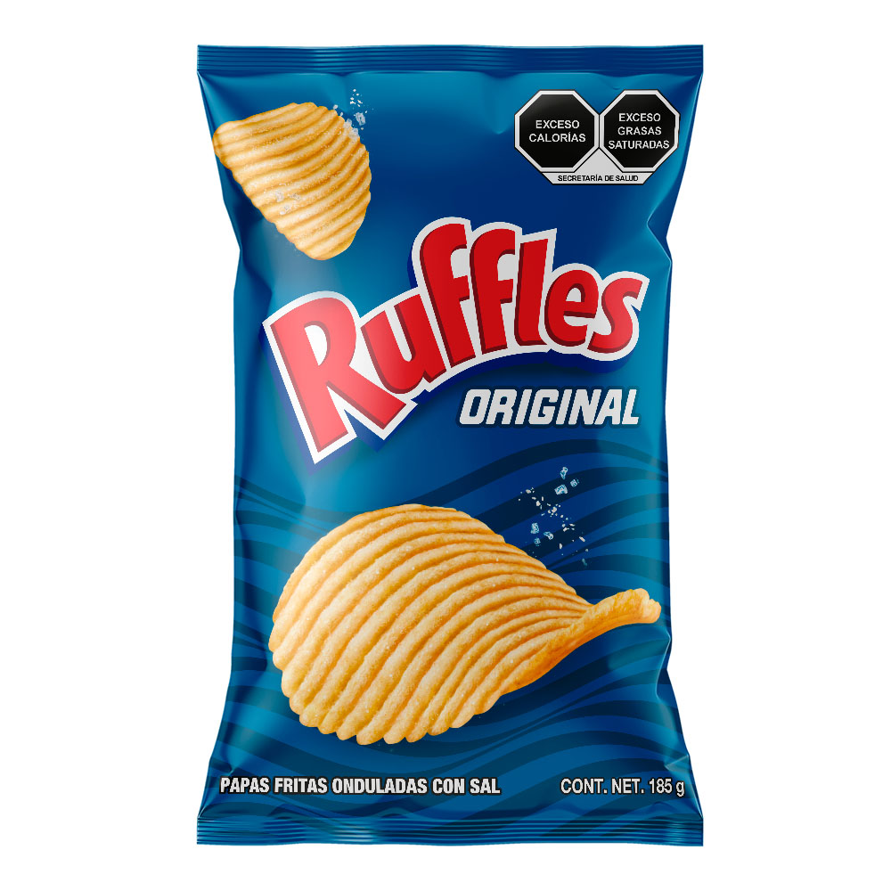 Precios Papas Sabritas Ruffles sabor queso 185 g - Compara y Ahorra - SuCom